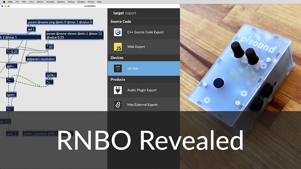 Cycling 74 Max - RNBO, non-developers can create plugins! - Software - Poly Expression